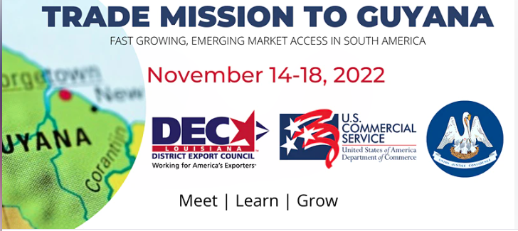 Trade Mission to Guyana | National Association of District Export Councils